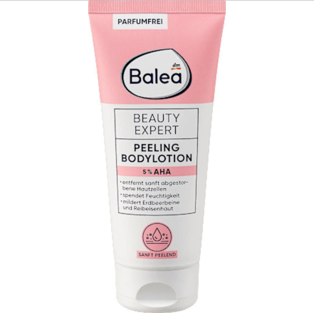 Balea Peeling Body Lotion Beauty Expert 5% AHA – Yasmine Beauty Bar