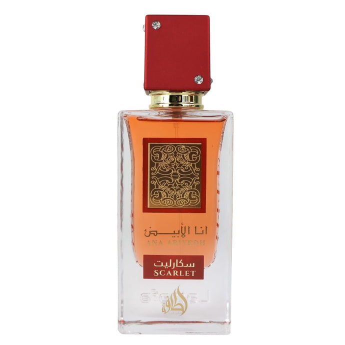 Lattafa Ana Abiyedh (I Am White) Scarlet EDP – Yasmine Beauty Bar