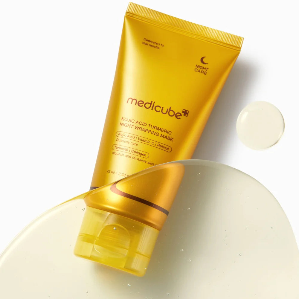 Medicube Kojic Acid Turmeric Night Wrapping Mask Yasmine Beauty Bar Medicube Kojic Acid Turmeric Night Wrapping Mask Yasmine Beauty Bar