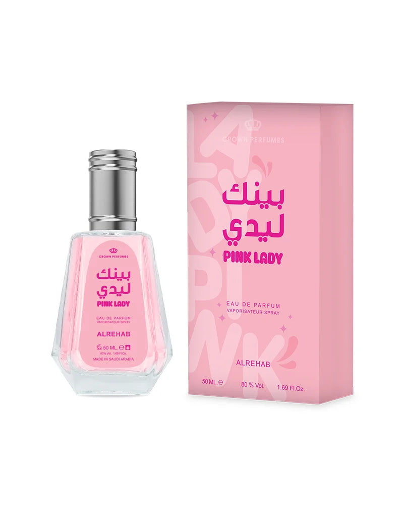 Pink Lady Perfume For Women By AlRehab Perfumes – Yasmine Beauty Bar