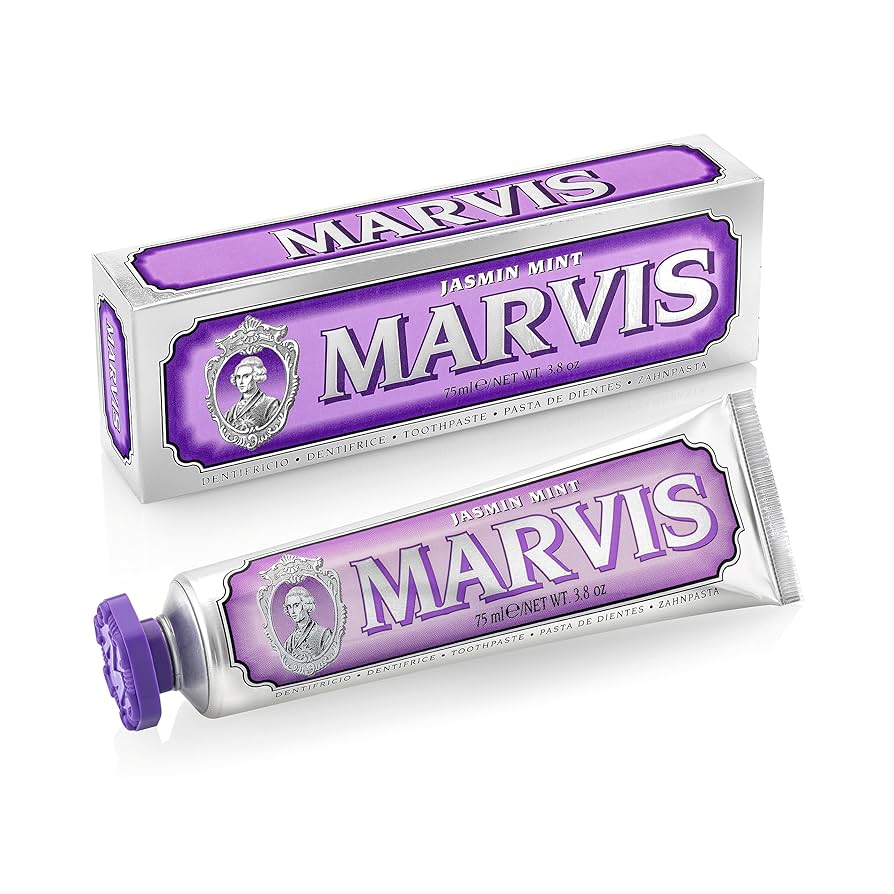 Marvis Jasmine Mint Toothpaste | Luxury Floral Oral Care – Yasmine ...